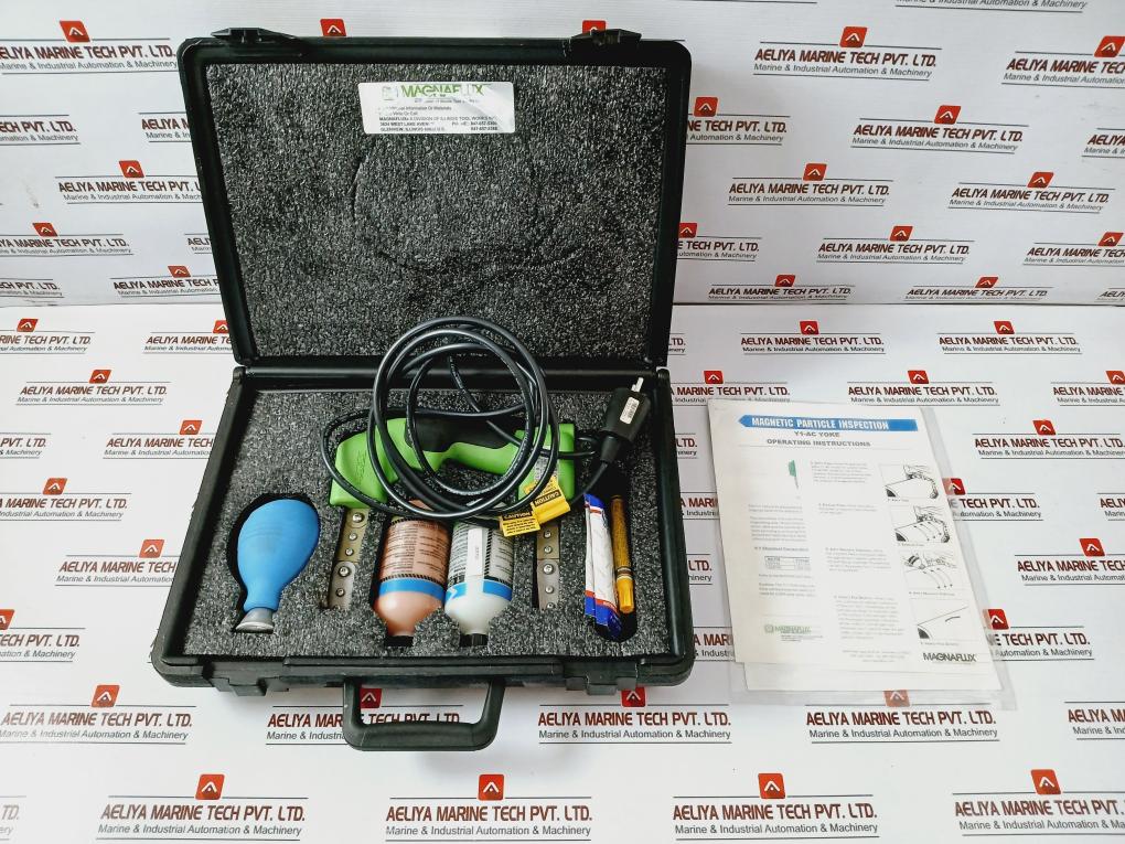 Magnaflux 625750 Magnetic Particle Inspection Test Kit 220/230v 50/60h ...