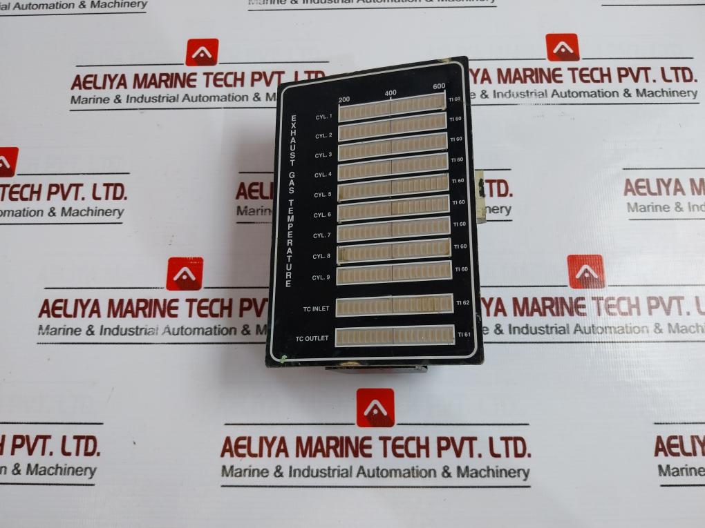 Man B&w Exhaust Gas Temperature Hmi Panel 200-400-600 – Aeliya Marine Tech