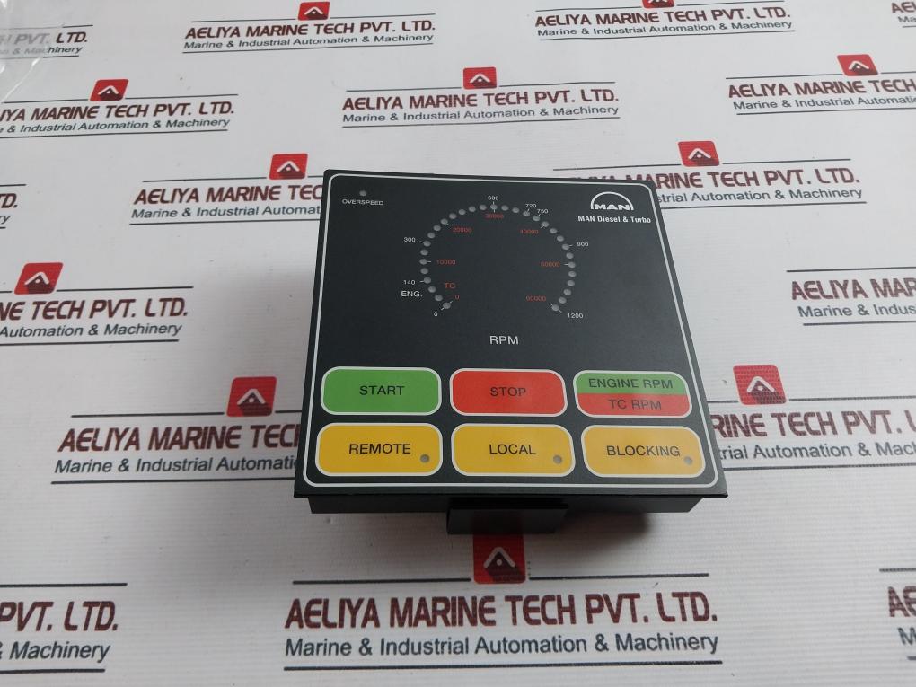 Man Diesel & Turbo 0-1200 Rpm Indicator 24V Dc – Aeliya Marine Tech®