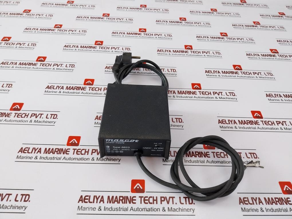 Mascot 6823 Linear Desktop Power Supply Unit 500ma Max 230 Vac Input ...
