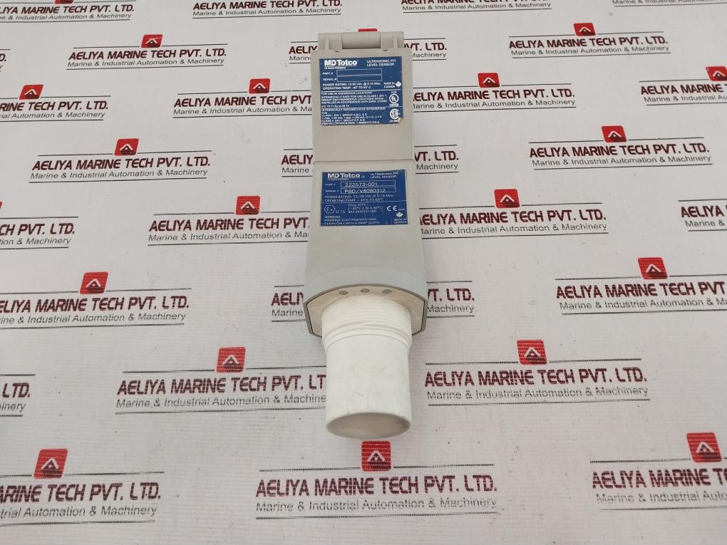 Md Totco 222573-001 Ultrasonic Pit Level Sensor – Aeliya Marine Tech