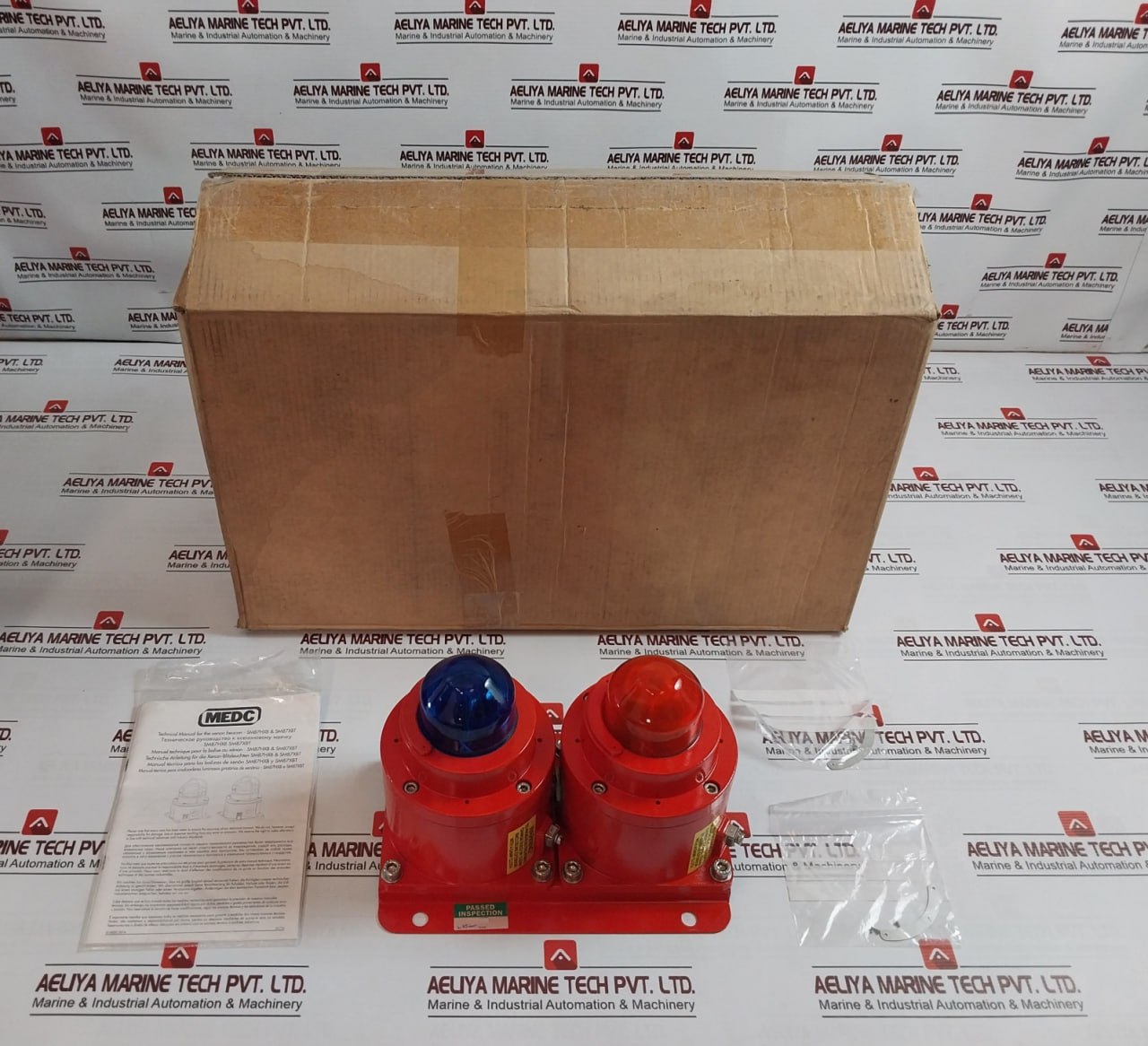 Medc Sm87Hxb High Intensity Led Beacon 24V Dc 0.393A Baseefa03Atex0222 ...