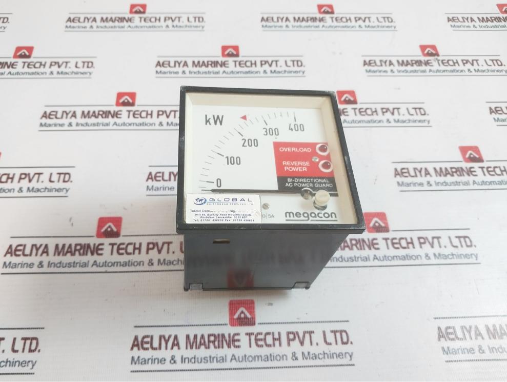 Megacon Kpw171B Reverse Power Overload Protection Output Relay 440V ...