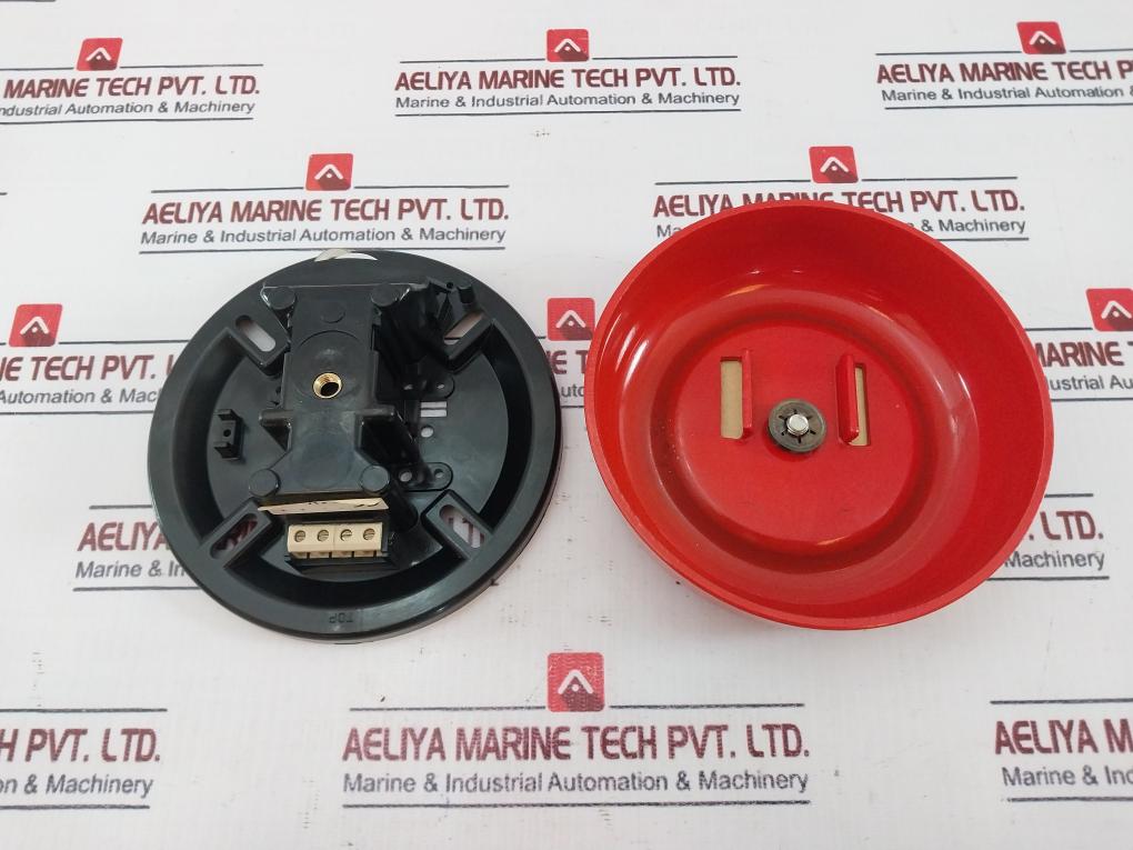 Menvier Fire Alarm Red Bell, 24v Dc – Aeliya Marine Tech