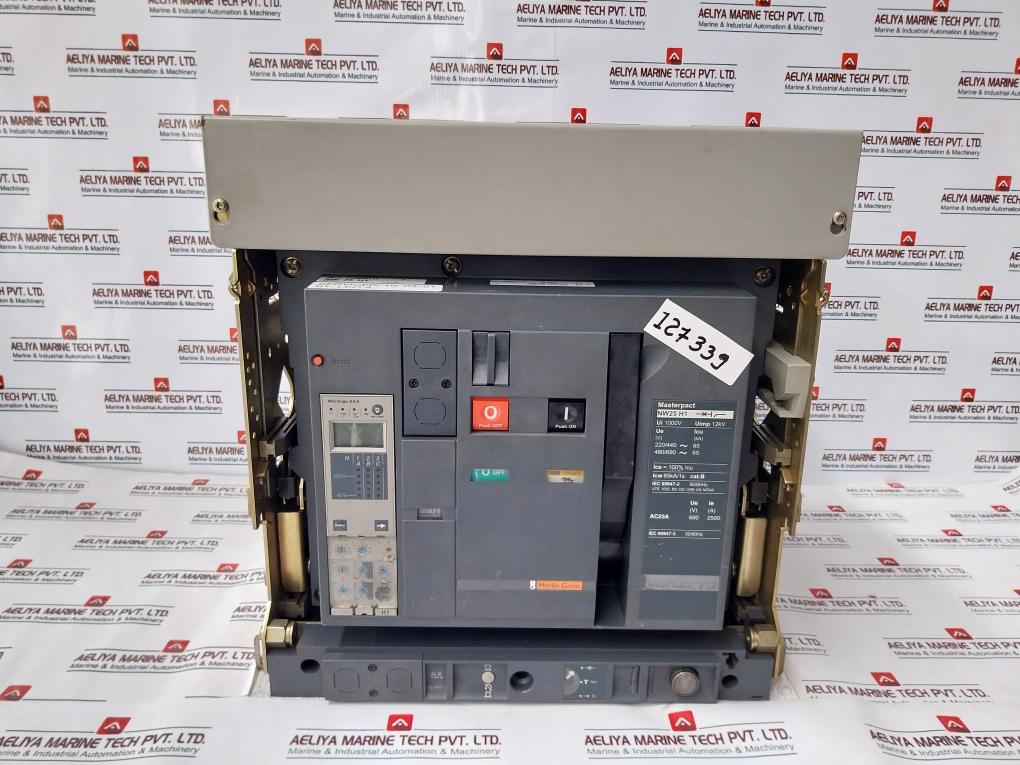 MERLIN GERIN NW25 H1 Masterpact Circuit Breaker 12kV 2500Amp – Aeliya ...