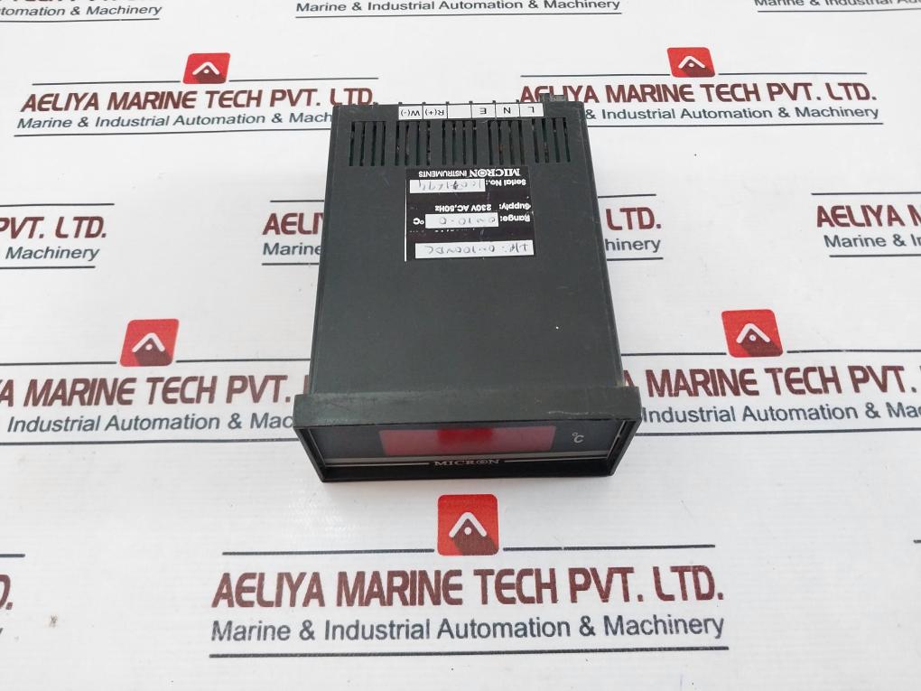 Micron Instruments 230V Ac Indicator 0~10.0˚C – Aeliya Marine Tech