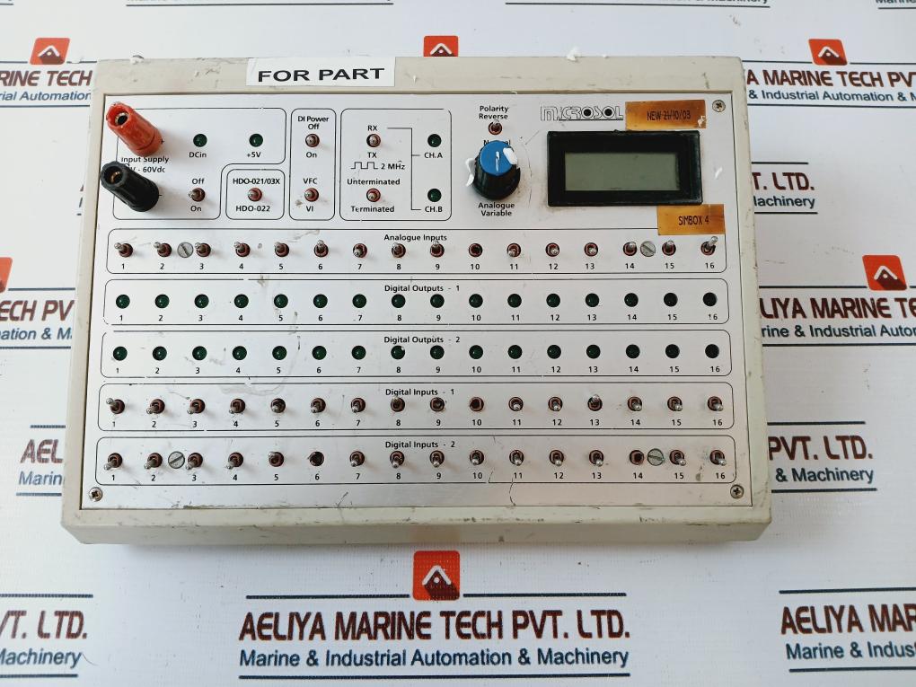 Microsol Sim Box 18V-60Vdc (Not Working) – Aeliya Marine Tech®