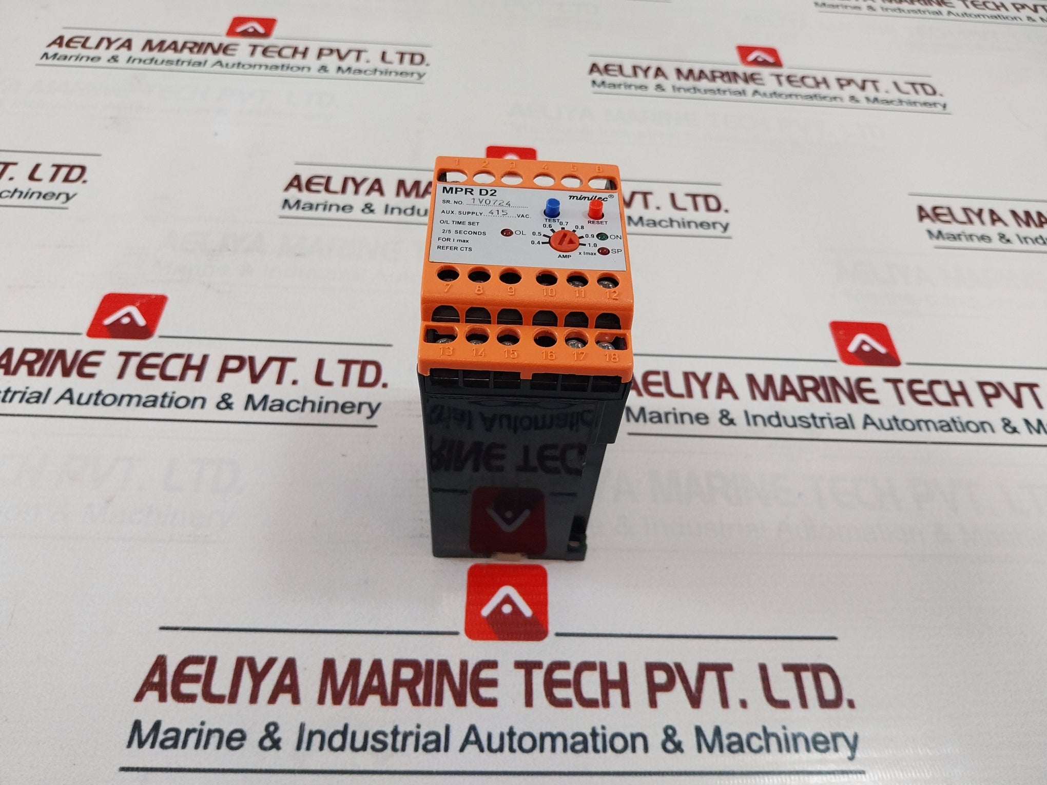 Minilec Mpr D2 Pump Protection Relay 415 Vac 0.4-1.0 Amp – Aeliya ...