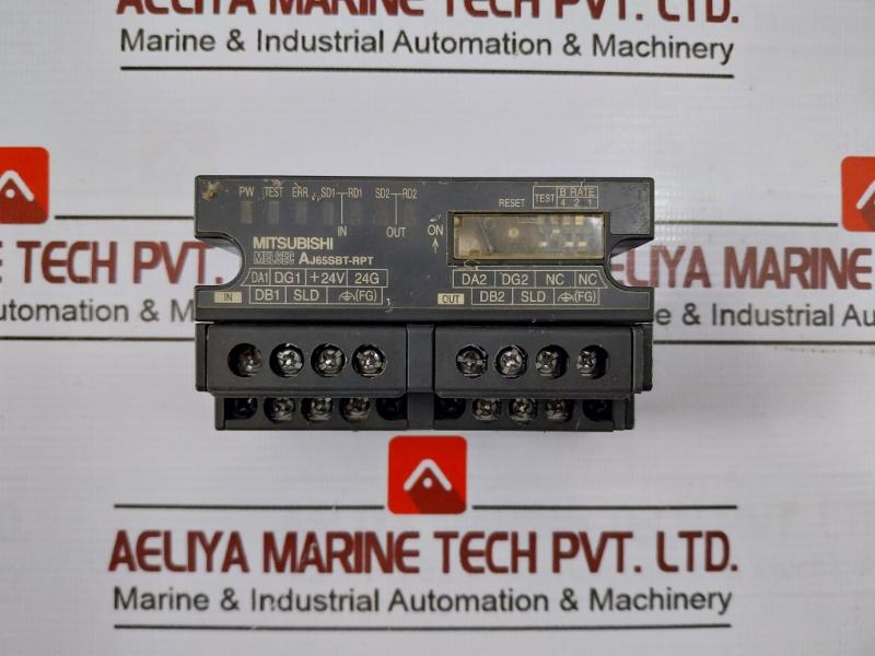 Mitsubishi Electric Aj65Sbt-rpt Melsec Cc-link Repeater Unit 24Vdc 60M ...