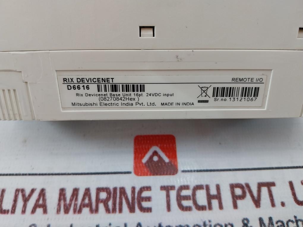 Mitsubishi Electric D6616 Rix Devicenet Base Unit – Aeliya Marine Tech