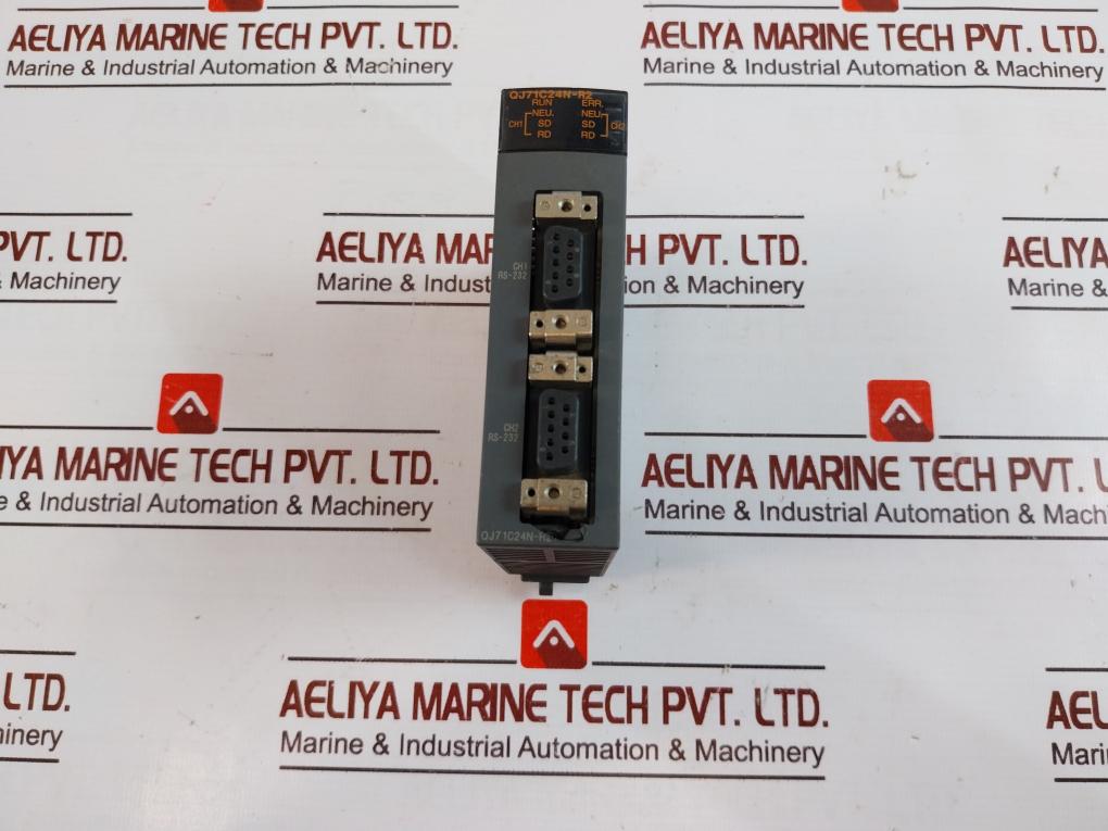 Mitsubishi Electric Qj71C24N-r2 Serial Communication Module Rs-232 Uni ...
