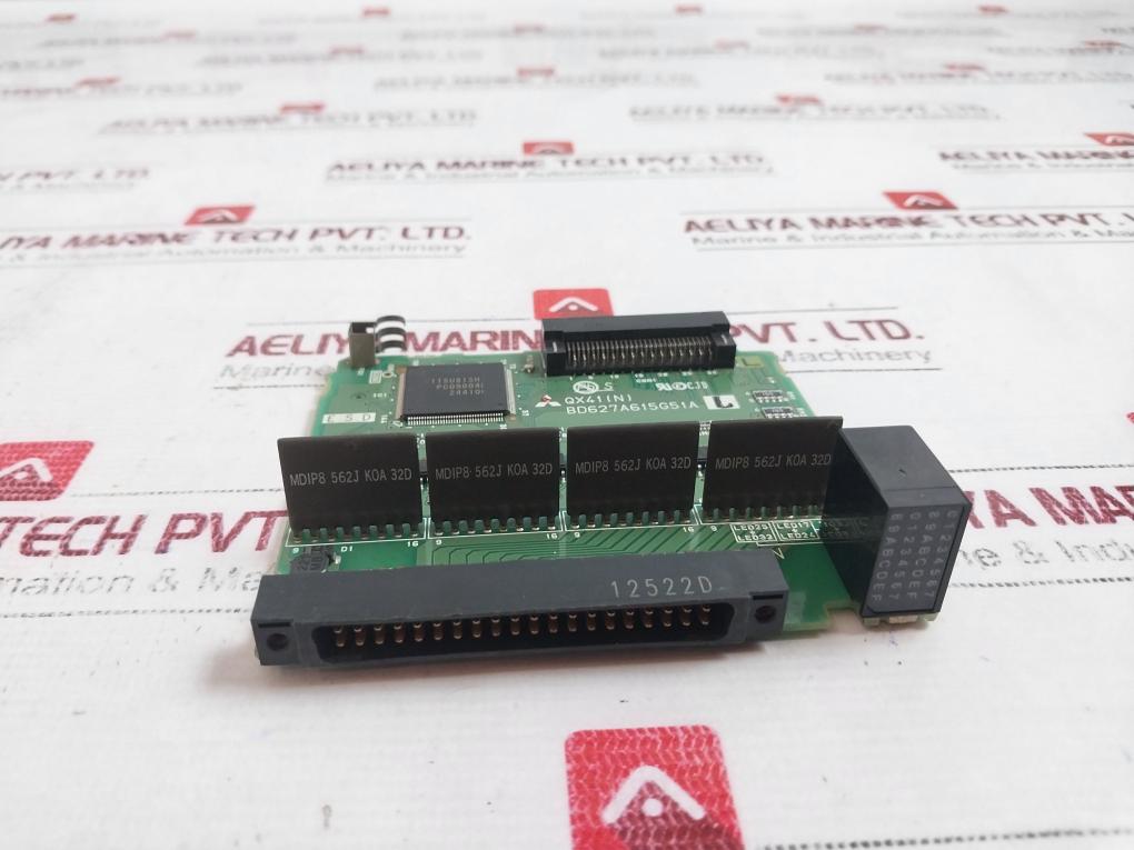 Mitsubishi Electric Qx41 ( N ) Digital Input Module Pc Board Bd627A615 ...