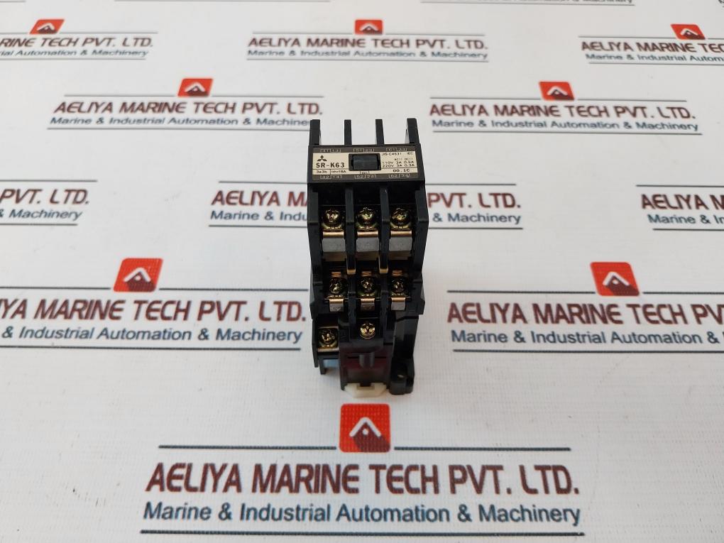 Mitsubishi Electric Sr-k63 Contactor Relay – Aeliya Marine Tech