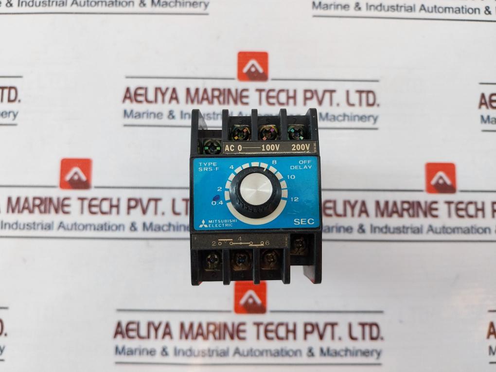 Mitsubishi Electric Srs-f Solid State Timer 0.4-12 Sec – Aeliya Marine Tech