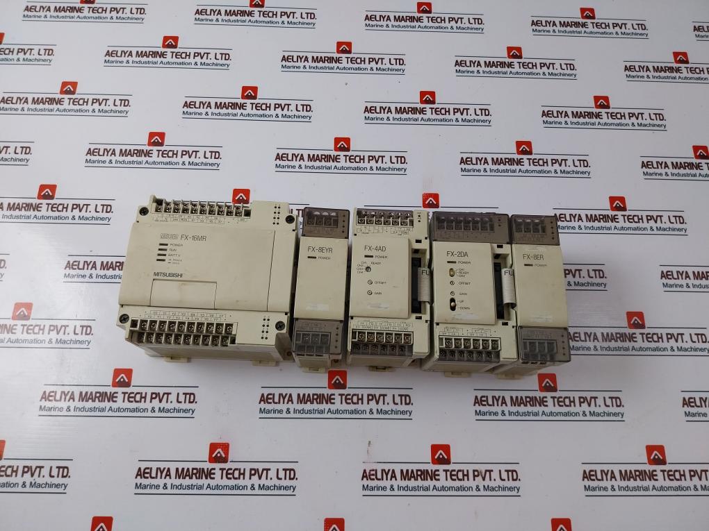 Mitsubishi Fx-8Er-es,Fx-2Da,Fx-4Ad,Fx-8Eyr-es,Fx-16Mr-es Programmable ...