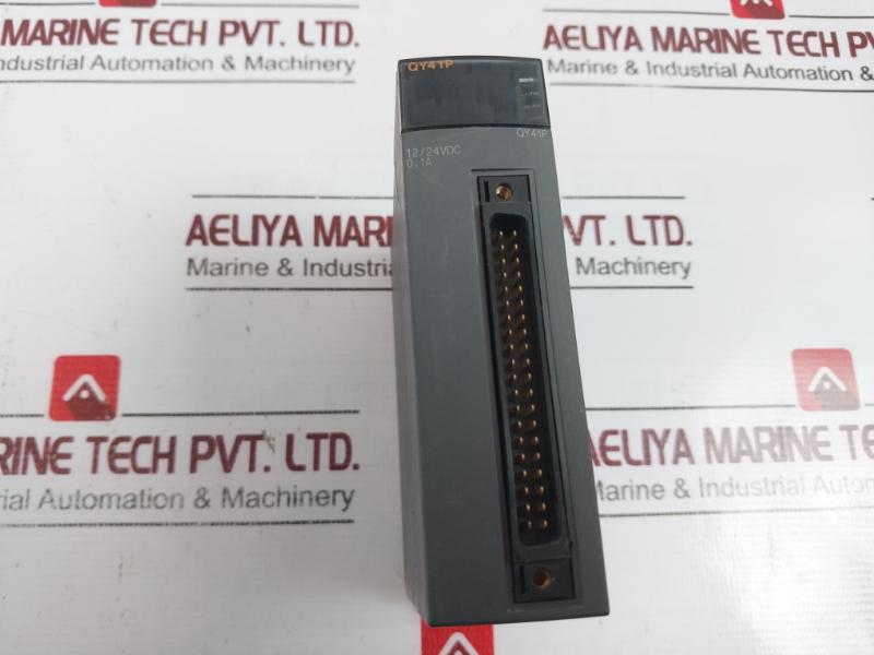 Mitsubishi Melsec-q Qy41P Output Unit Module 12/24Vdc 0.1A 5Vdc 0.11A ...