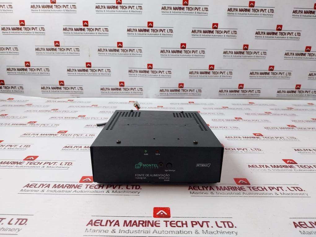 Montel Telecom Mtac1210 Power Supply 13.6V@10A, Bivolt – Aeliya Marine Tech