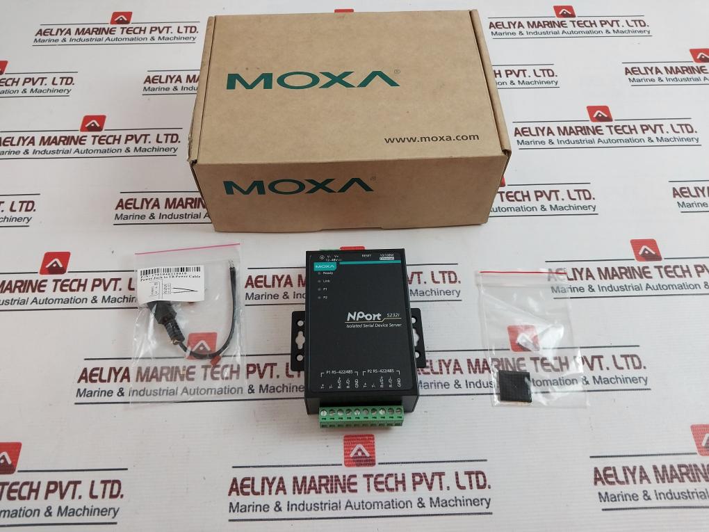 Moxa Nport 5232I Serial Device Server – Aeliya Marine Tech