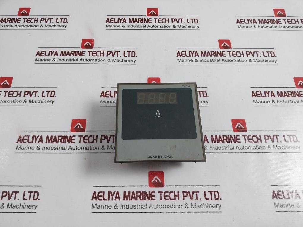 Multispan Av 14 Single Phase Ampere Meter 230V Ac 50Hz 4Va – Aeliya ...