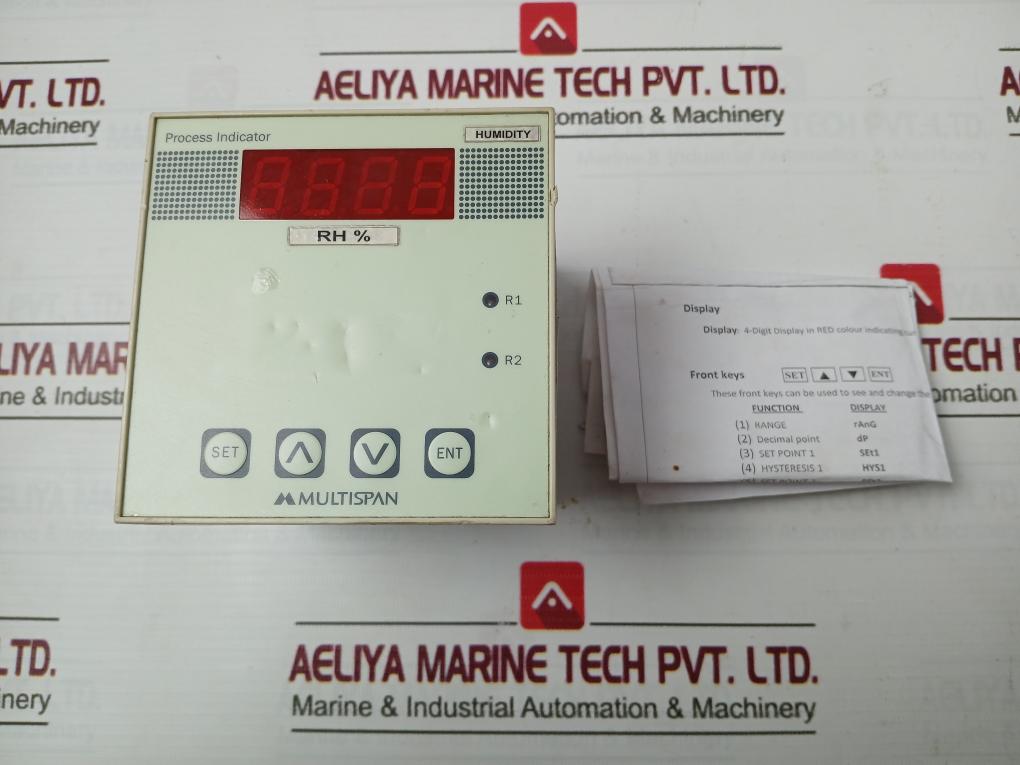 Multispan Pic-1102 Process Indicator 4-20 Ma Dc 24V Dc – Aeliya Marine Tech
