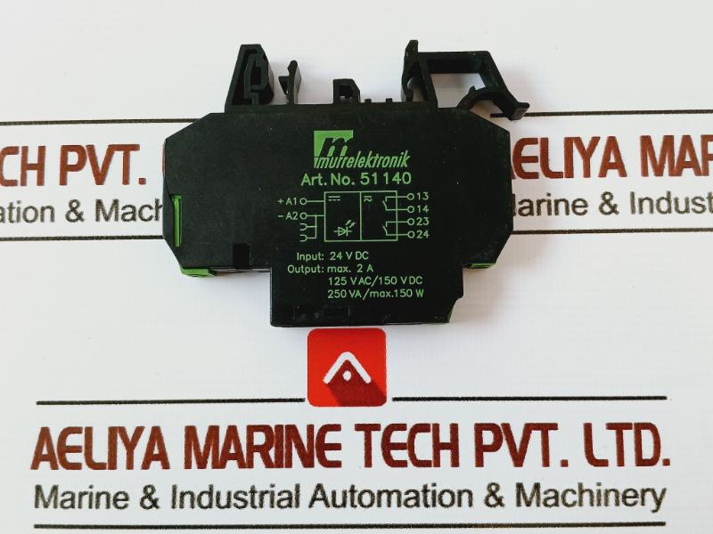 Murrelektronik 51140 Relay 24V Dc Input Max. 2A Output 125V Ac/150V Dc ...