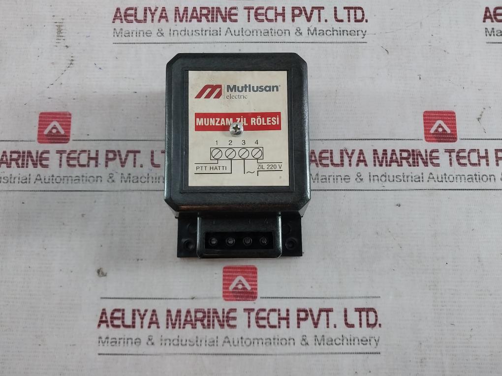 Mutlusan Electric Additional Bell Relay 220V – Aeliya Marine Tech