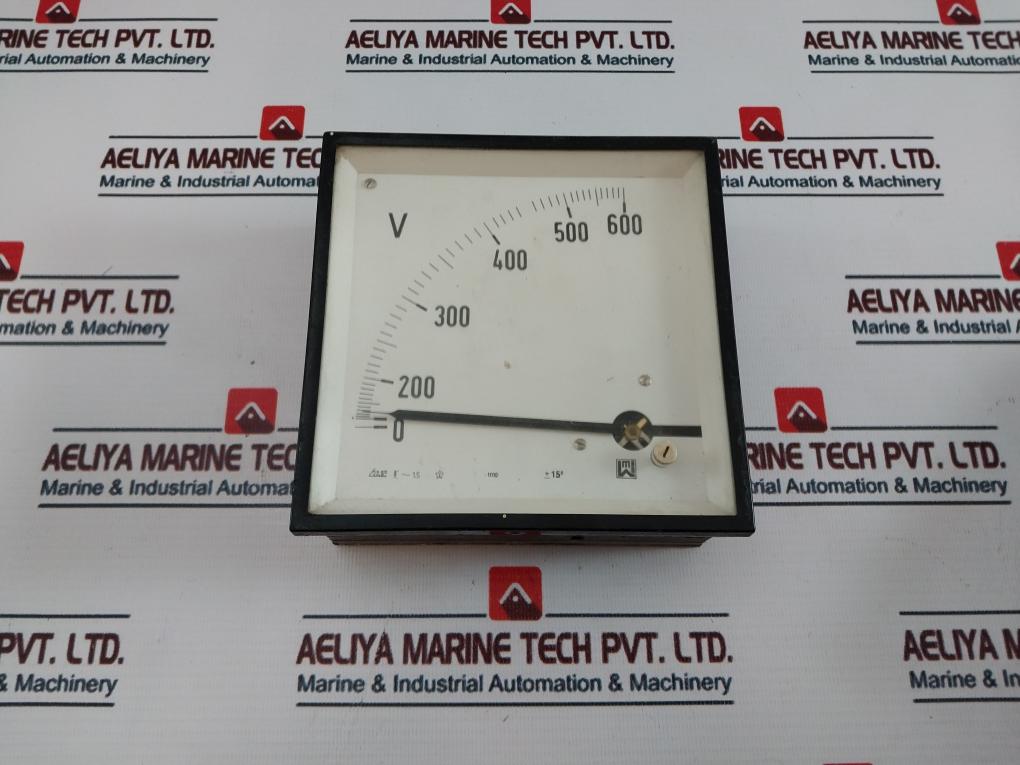 MW 0-600V Analog Voltmeter – Aeliya Marine Tech
