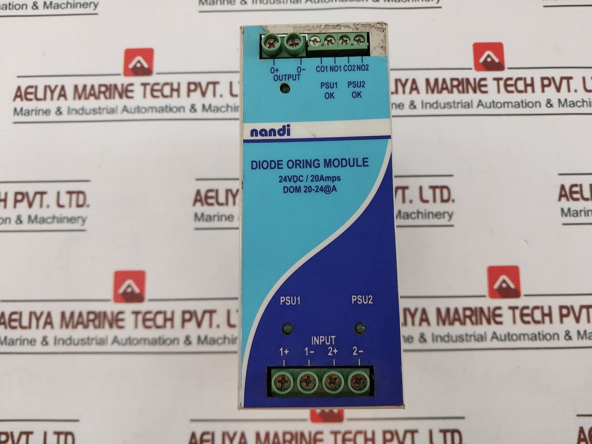 Nandi Dom 20-24@A Diode Oring Module 24Vdc/20Amps – Aeliya Marine Tech