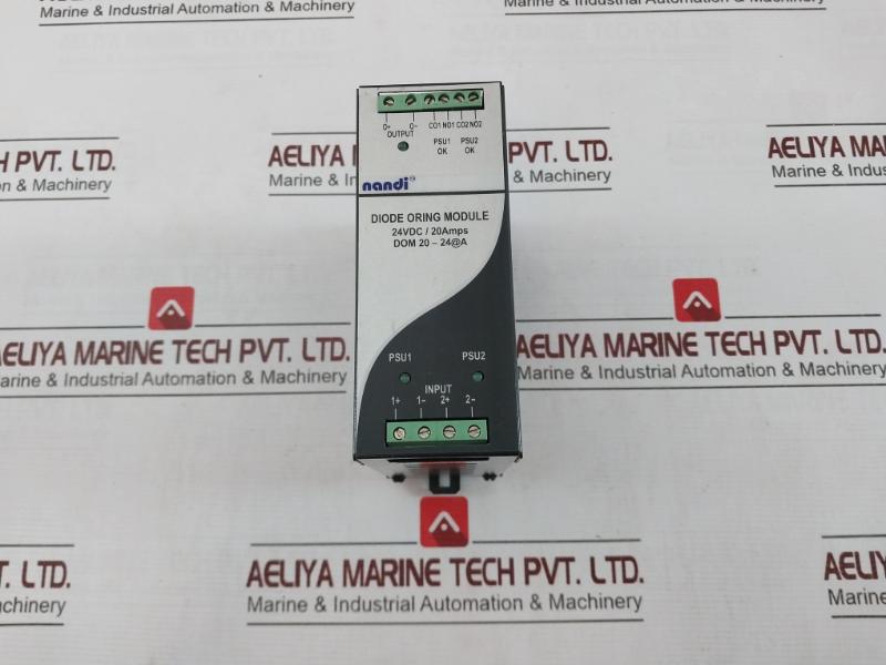 Nandi Dom 20-24@A Diode Oring Module 24Vdc/20Amps – Aeliya Marine Tech