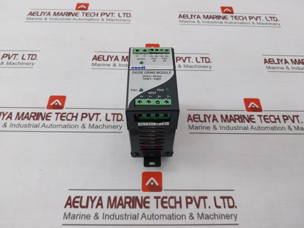 Nandi Powertronics Diode Oring Module Dom 5-24Ata 24Vdc/5Amps – Aeliya ...