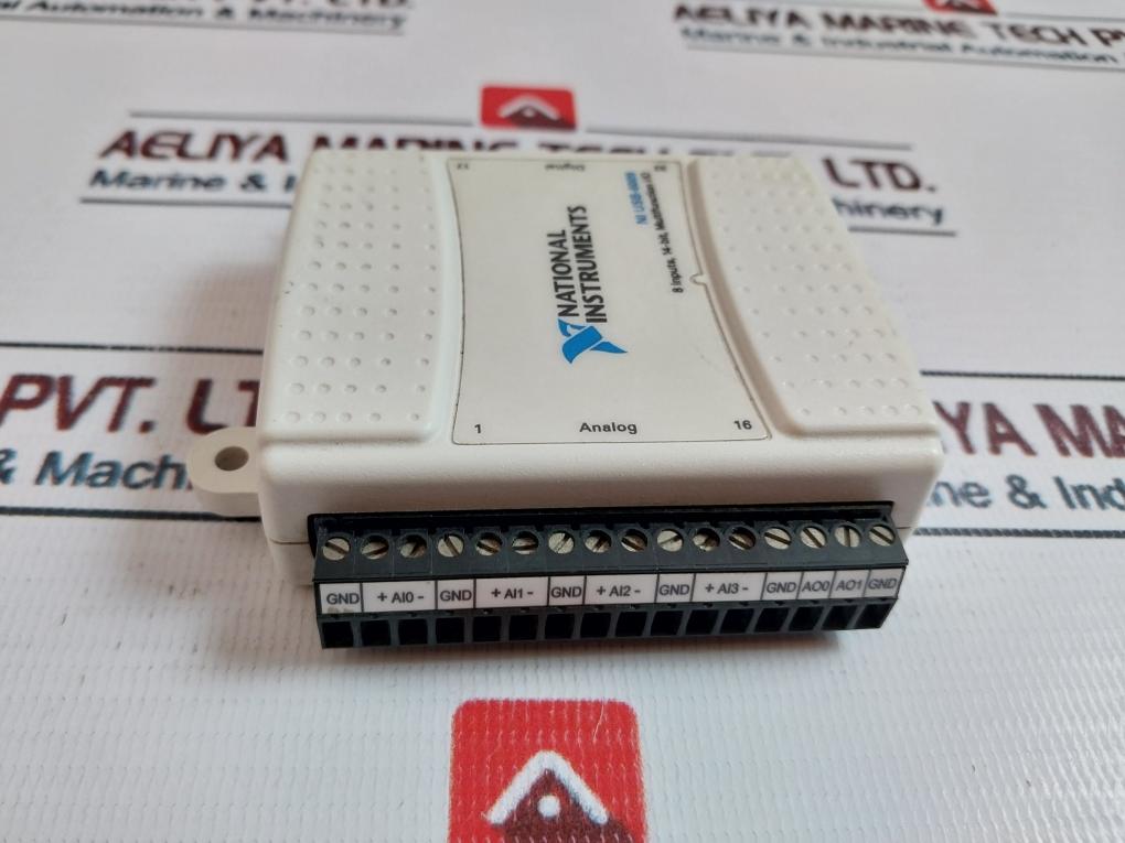 National Instruments Ni Usb-6009 Data Acquisition Card Module 191039D ...