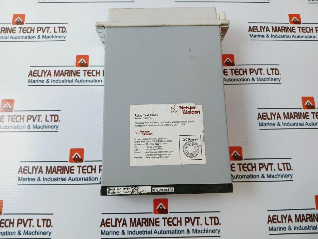 Nelster Welcon Nw Rts-01 Relay Test Block – Aeliya Marine Tech