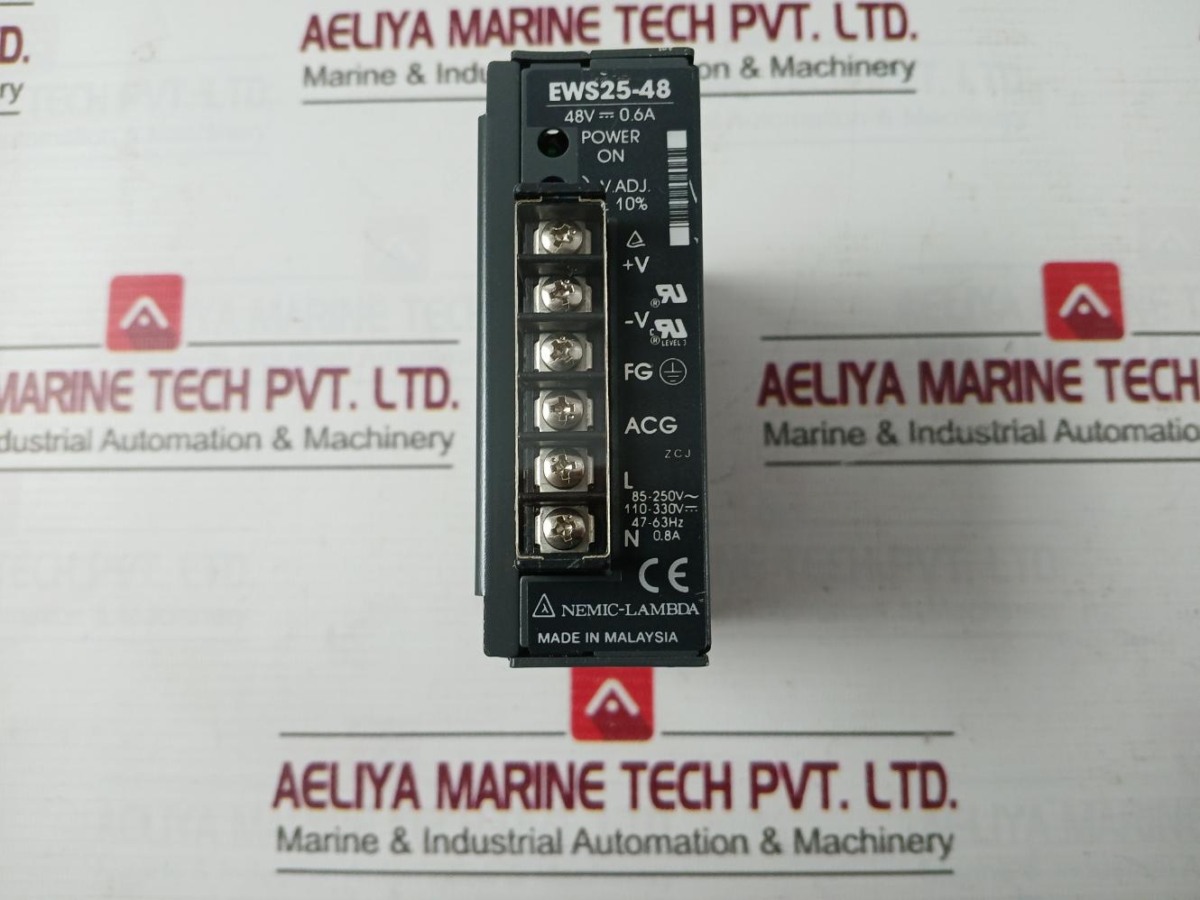 Nemic-lambda Ews25-48 Switching Power Supply 47-63Hz – Aeliya Marine Tech