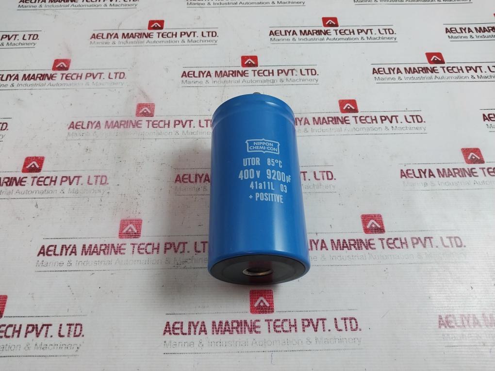 Nippon Chemi-con Utor 85°C Capacitor 400V 9200 – Aeliya Marine Tech