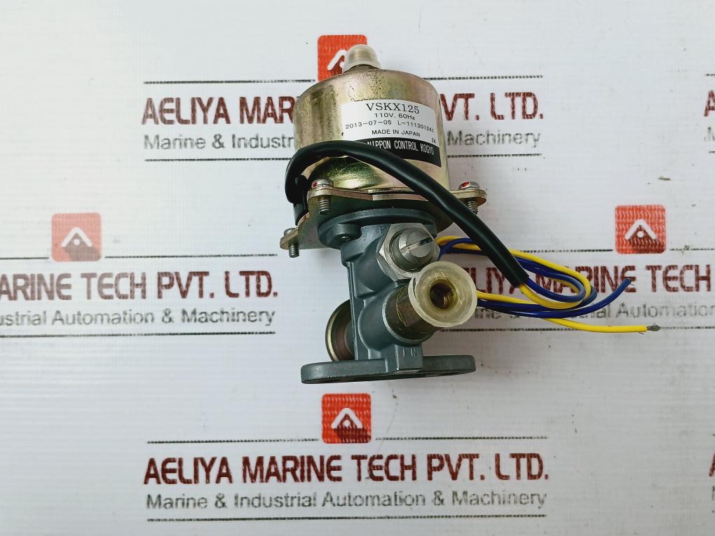 Nippon Control Kogyo Vskx125 Solenoid Pump 110V 60Hz – Aeliya Marine Tech
