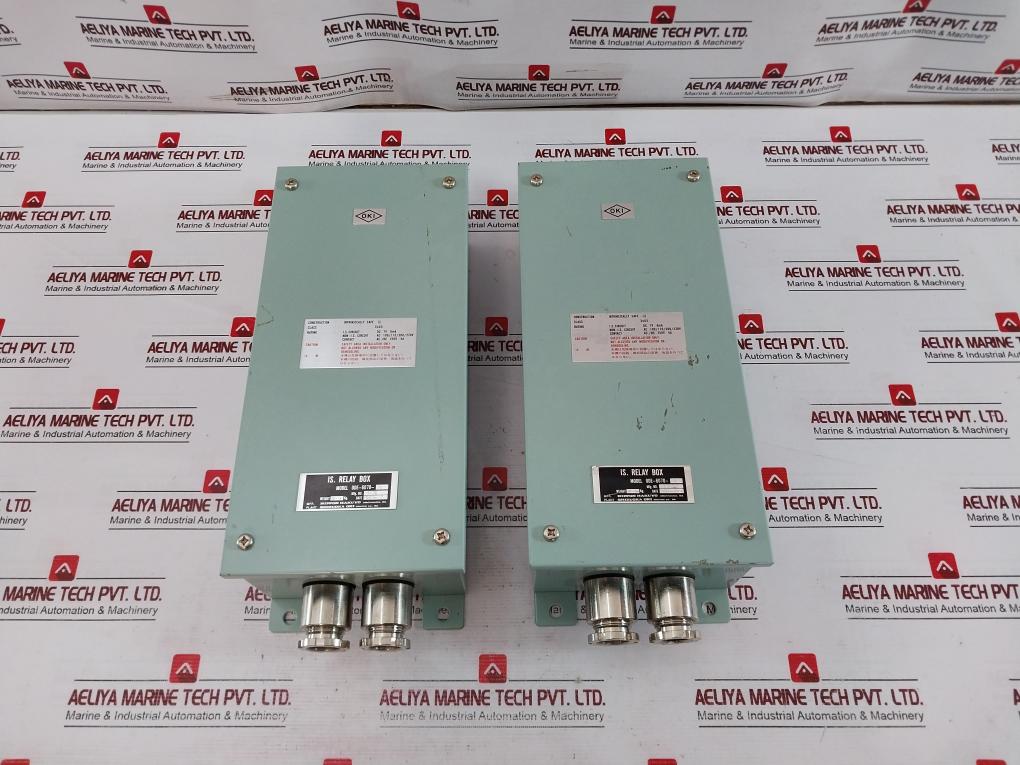 Nippon Hakuyo Electronics Ode-6070-1 Relay Box Dc 7V 6Ma Ac 100-220V 2 ...