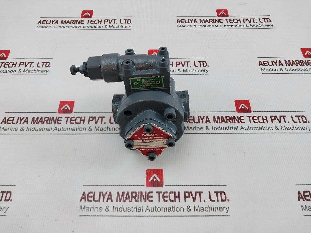 Nippon Top-203Hwfgvb035 Trochoid Oil Pump W/ Relief Valve 2.0Mpa 2Vb H ...
