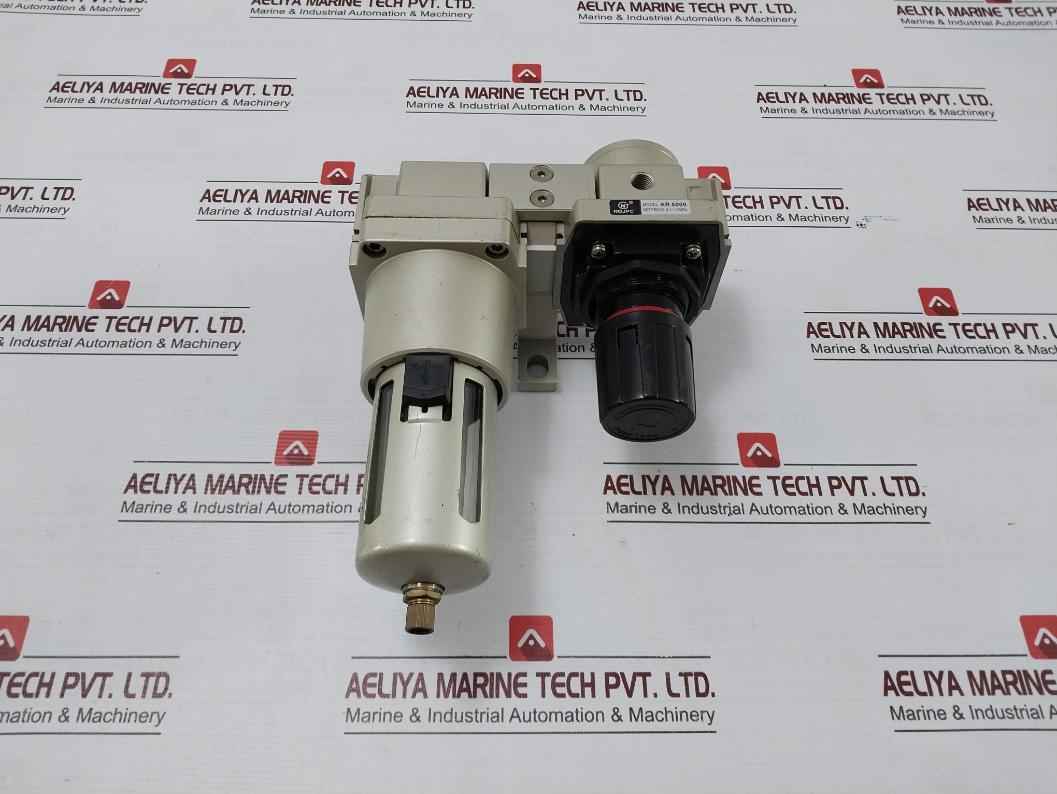 Nojpc Ar 5000 Filter Regulator And Lubricator (Frl) Unit 1Mpa 150Psi ...