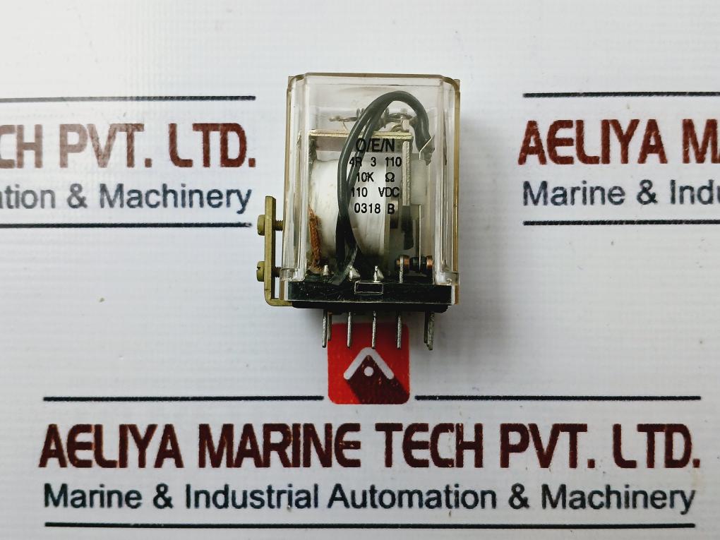 O/E/N 4R 3 110 Relay 100Vdc 10K Ohm – Aeliya Marine Tech