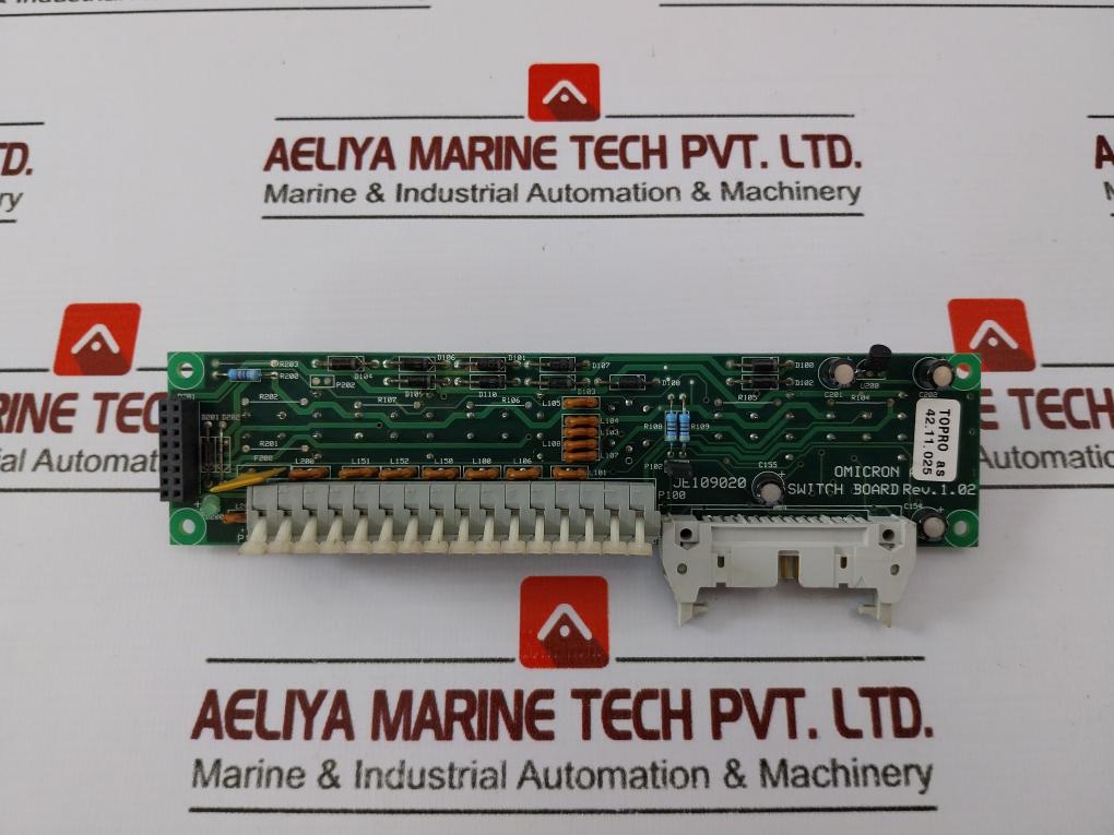 Omicron Je109020 Switch Board Rev.1.02 – Aeliya Marine Tech