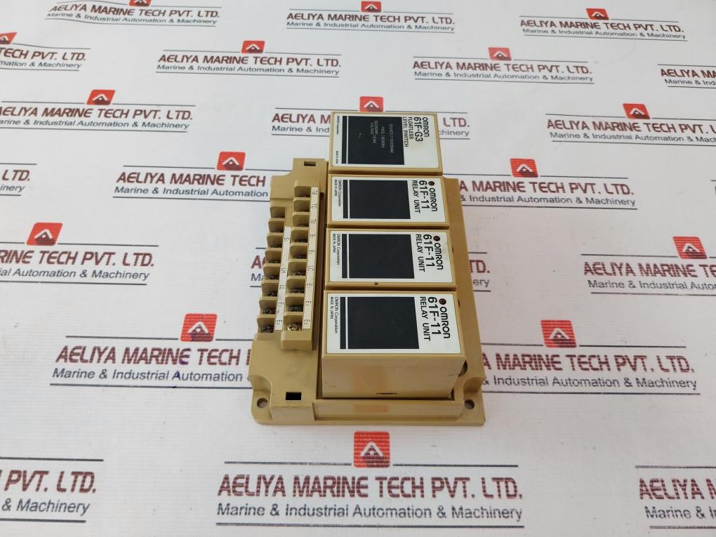 Omron 61F-g3 Floatless Level Switch With 61F-11 Relay Unit – Aeliya Marine Tech