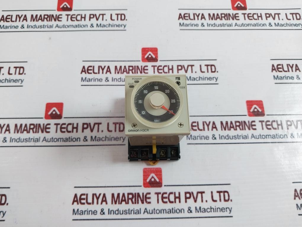 Omron Corporation H3CR Timer Relay 50/60HZ 5A 250VAC – Aeliya Marine Tech