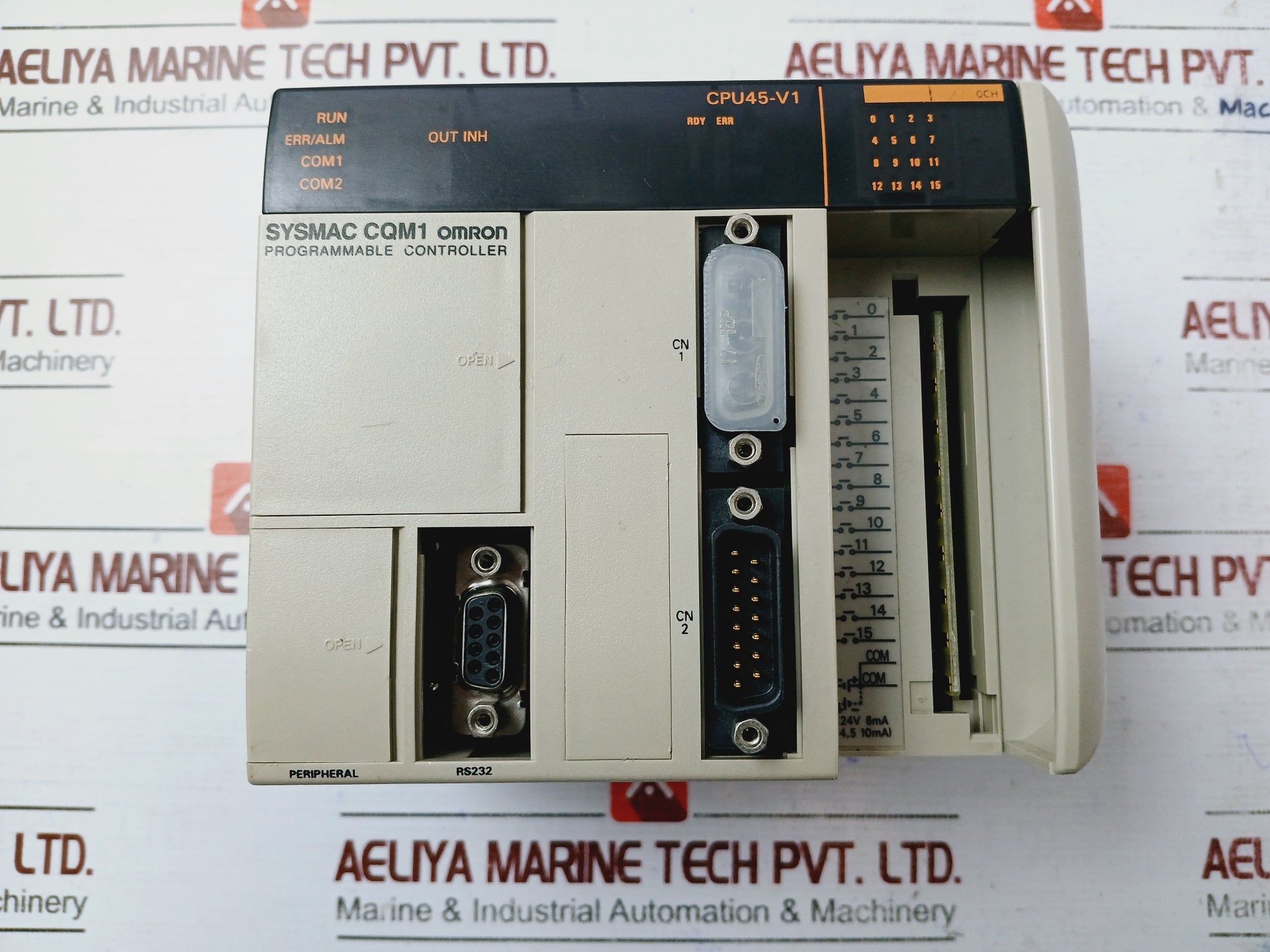 Omron Cqm1-cpu45-ev1 Programmable Control Cpu Unit 24Vdc, 10Ma – Aeliya ...