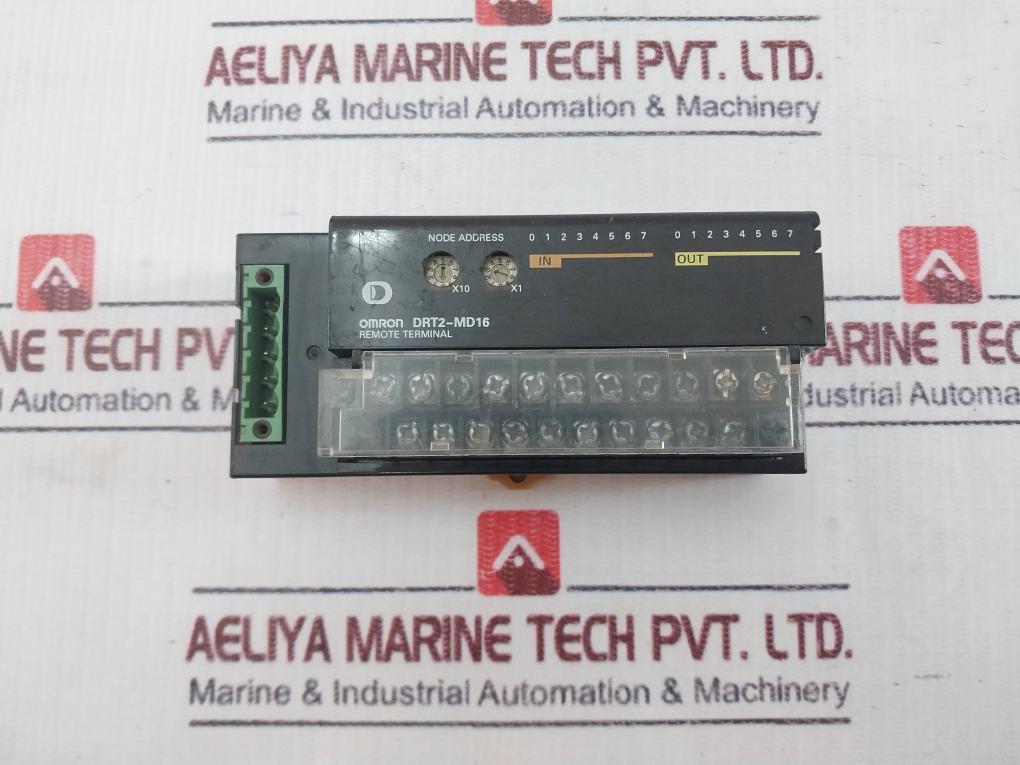 Omron Drt2-md16 Devicenet Remote Terminal 24VDc Input/Output Module – Aeliya Marine Tech