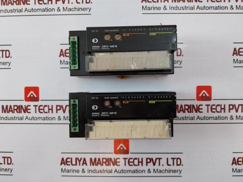 Omron Drt2-md16 Devicenet Unit Remote I/O Terminal With Transistor 24V ...
