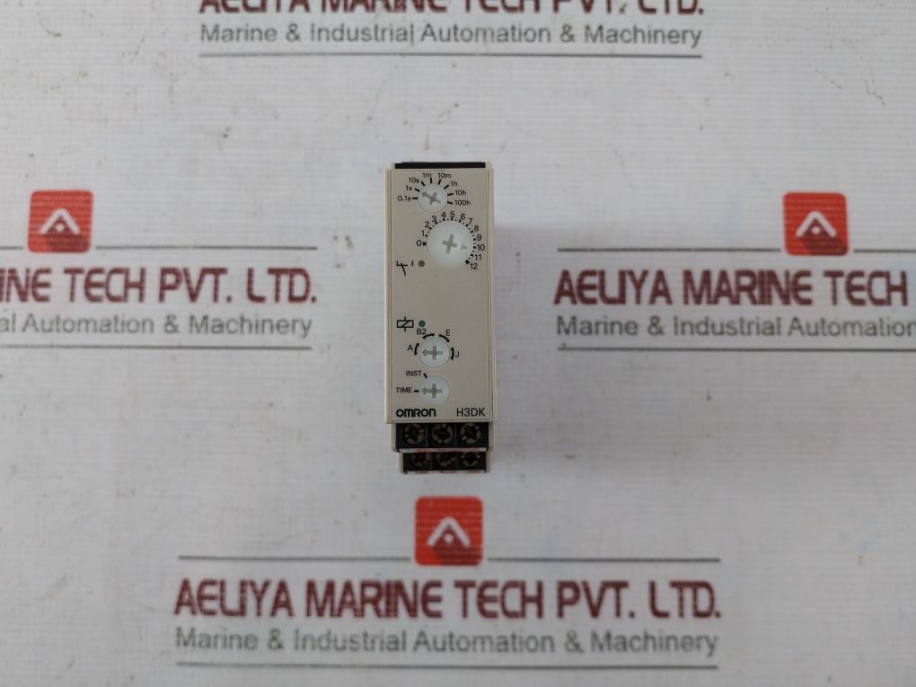 Omron H3Dk-s2 Solid-state Timer 250V Ac 30V Dc 5A 0.1S-1200H 50/60Hz 6 ...