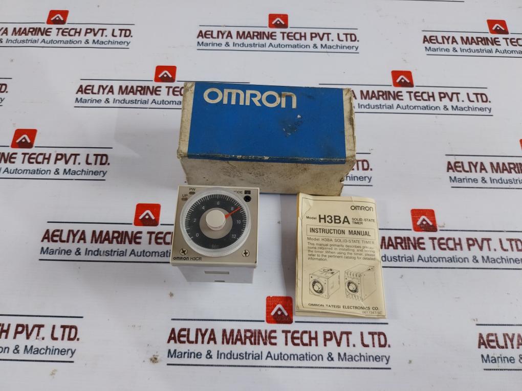 Omron H3Cr-a Multi-range Timer 0.05 Seconds To 300 Hours 5A 250Vac ...