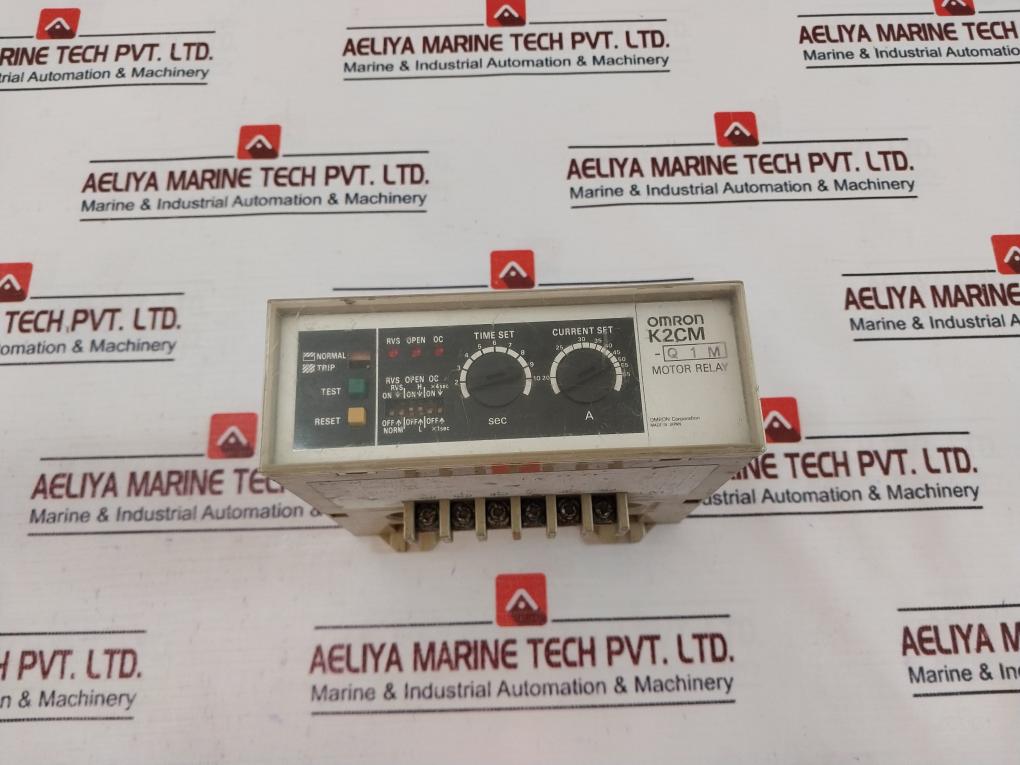 OMRON K2CM-Q1M Motor Relay 50/60hz – Aeliya Marine Tech