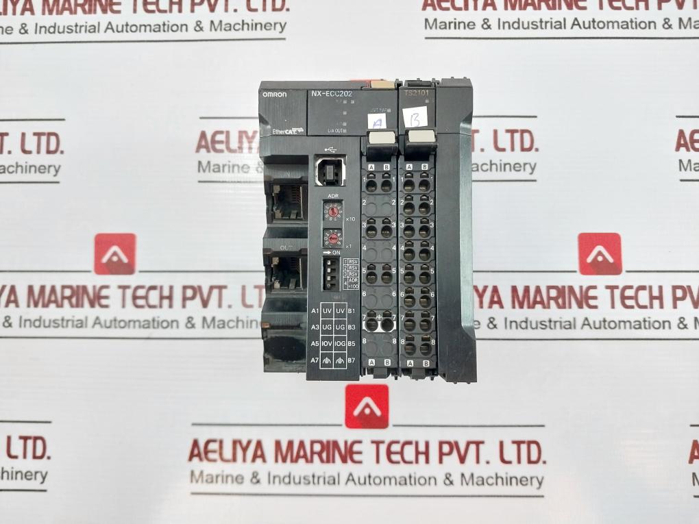 Omron Nx-ecc202 Nx-series Ethercat Communication Coupler Unit Ver.1.2/ – Aeliya Marine Tech