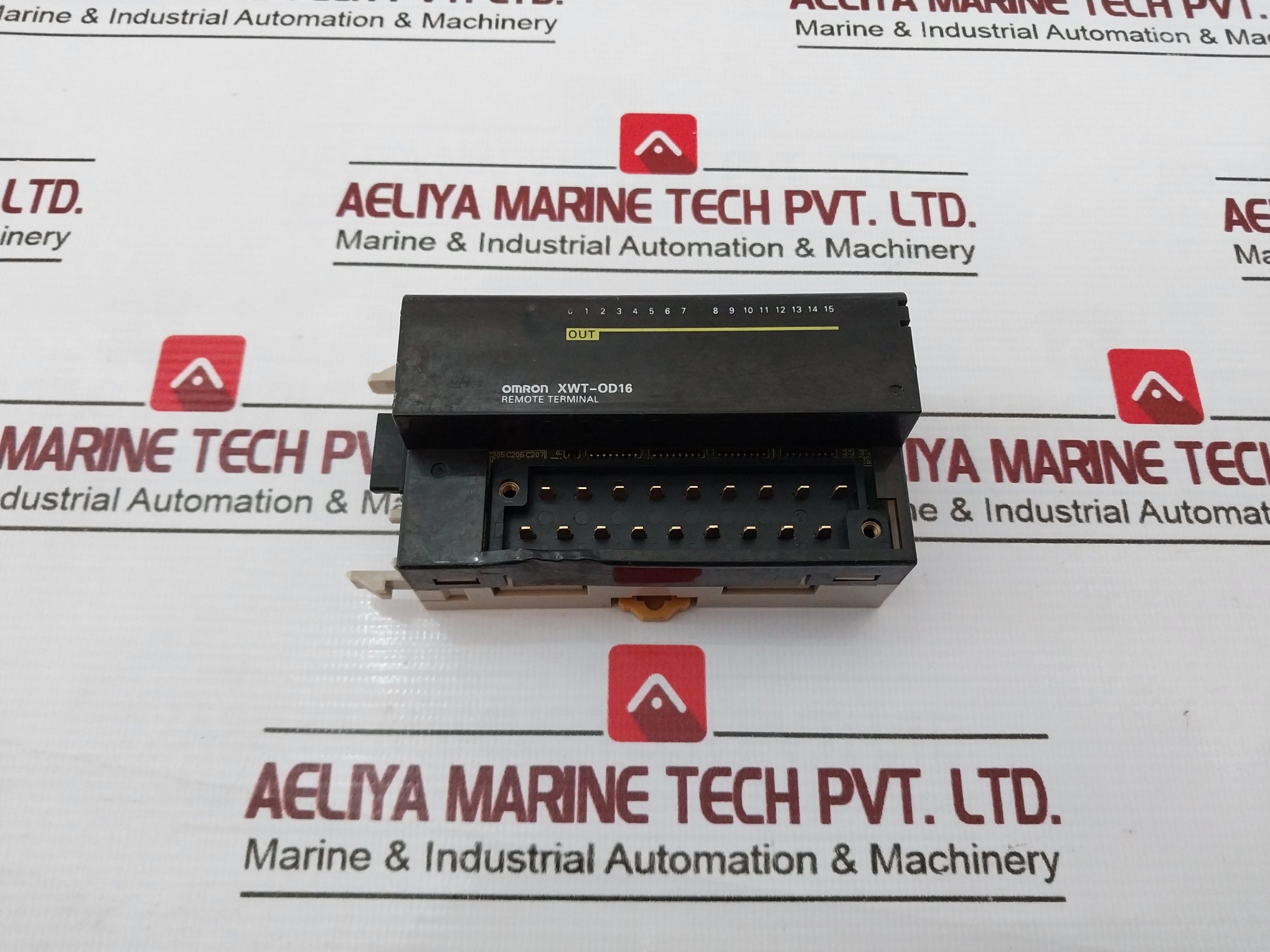 Omron Xwt-od16 Remote Terminal Output Module 24V Dc 0.5A/Point – Aeliya Marine Tech